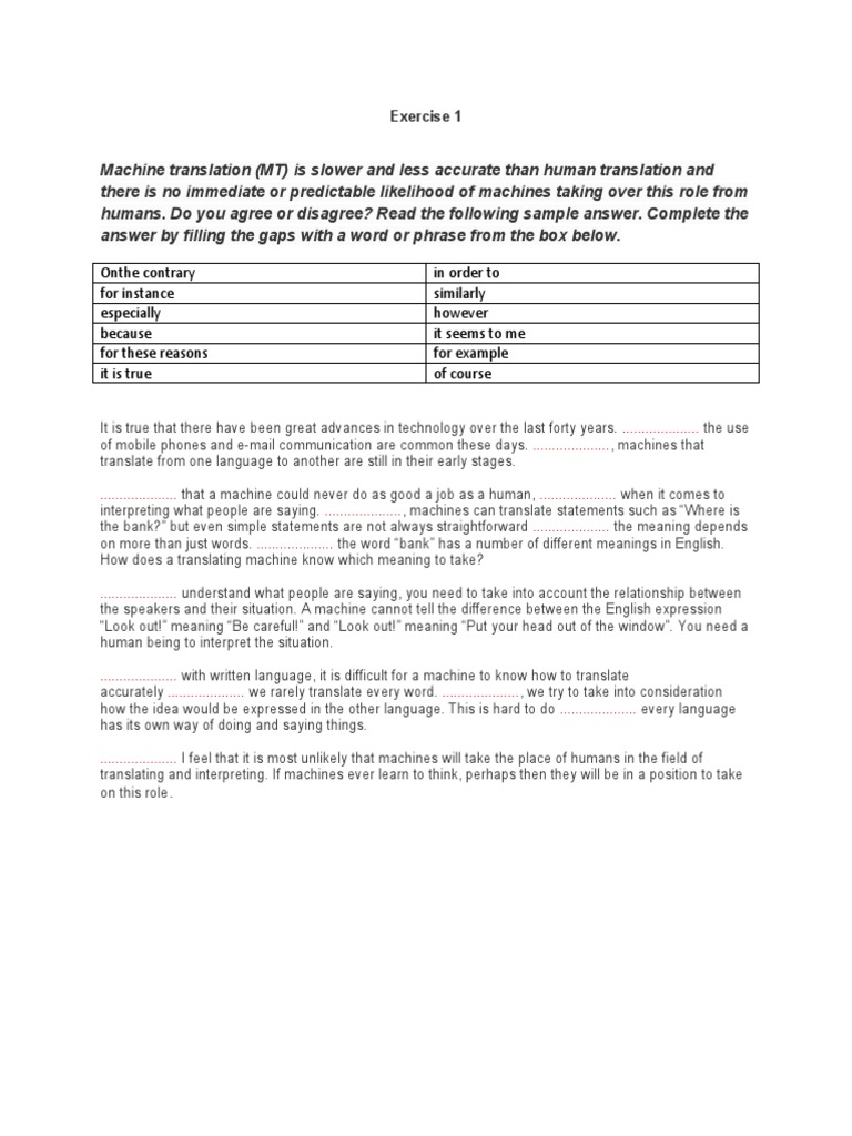 Writing Task 2 Exercises | PDF | International Student | Employment