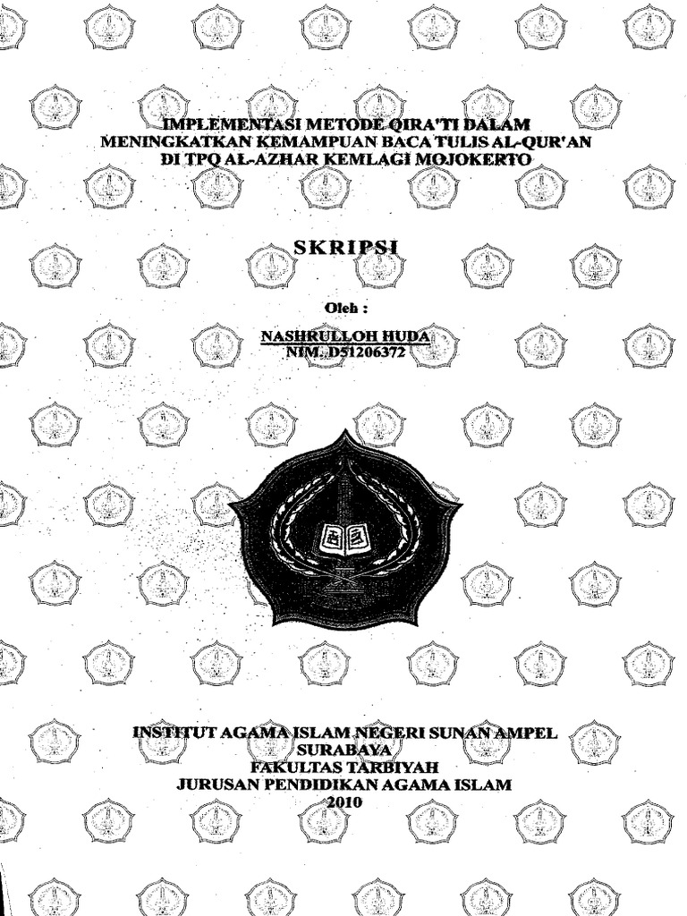 Implementasi Metode Qiraati Dalam Meningkatkan Baca Tulis Quran | PDF