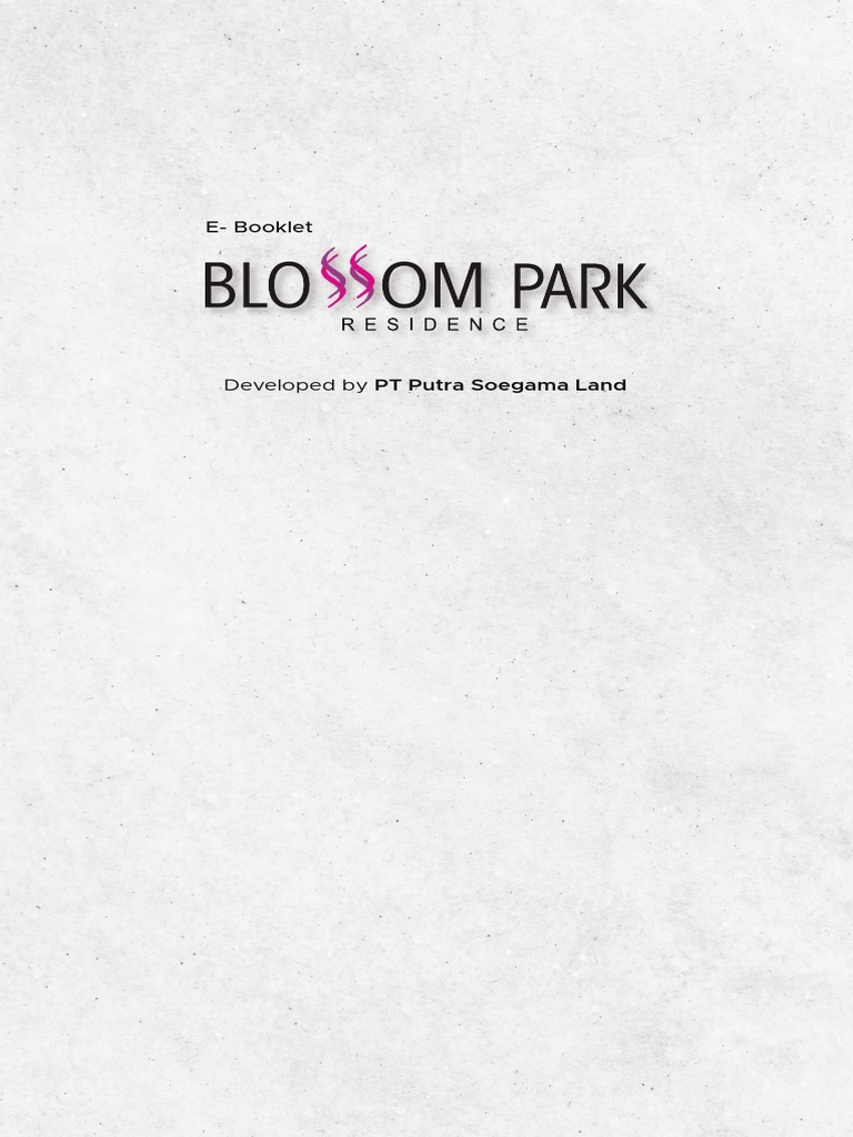 E - BOOKLET POTRAIT Blossom Park Residence JUL 22 | PDF