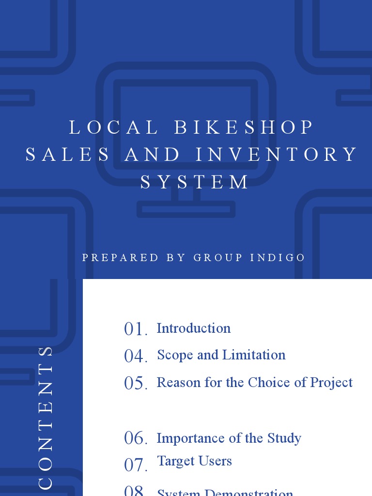 Bikeshop Sales and Inventory System | PDF | Microsoft Windows | Inventory