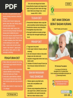 Leaflet Diet Rendah Lemak Dan Kolesterol 8 | PDF