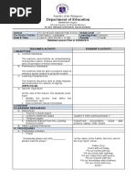 Detailed Lesson Plan Momentum | PDF | Momentum | Force