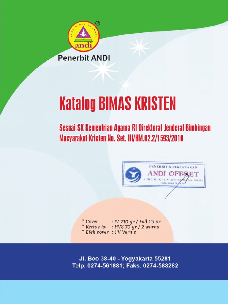 Katalog Bimas Kristen - EDIT | PDF