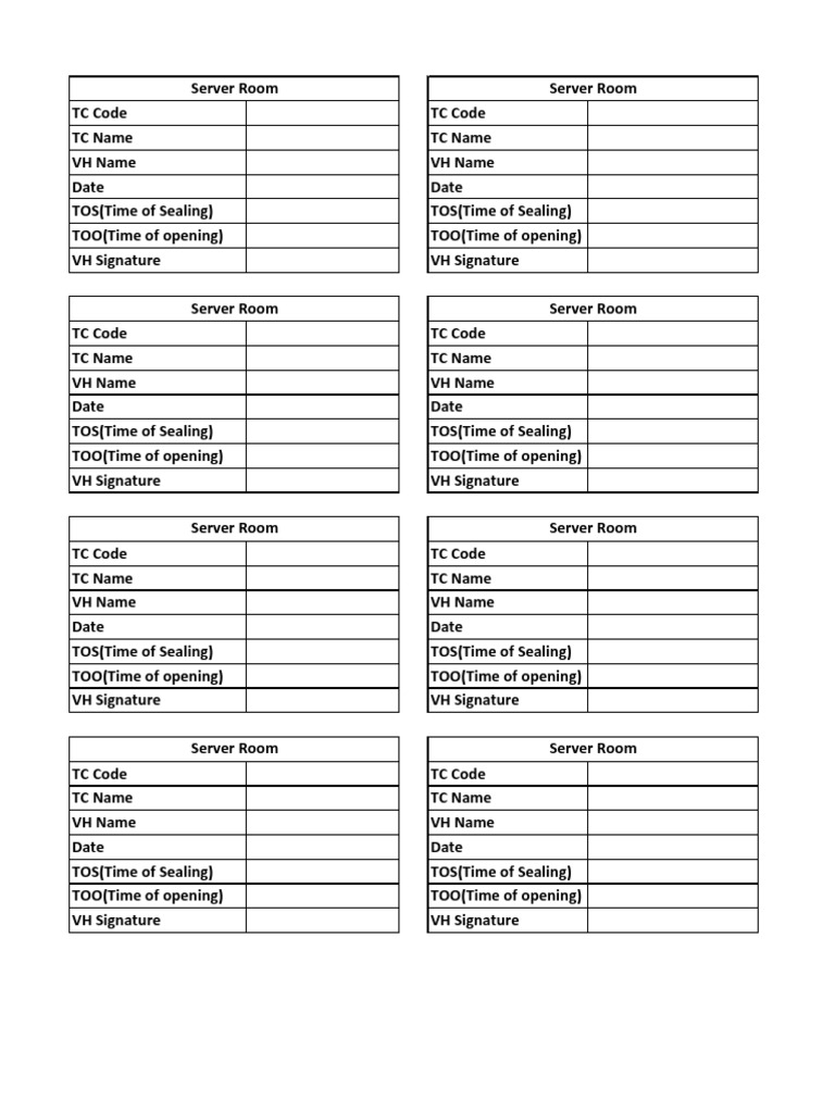 Security Log for Access Points and Sealing | PDF