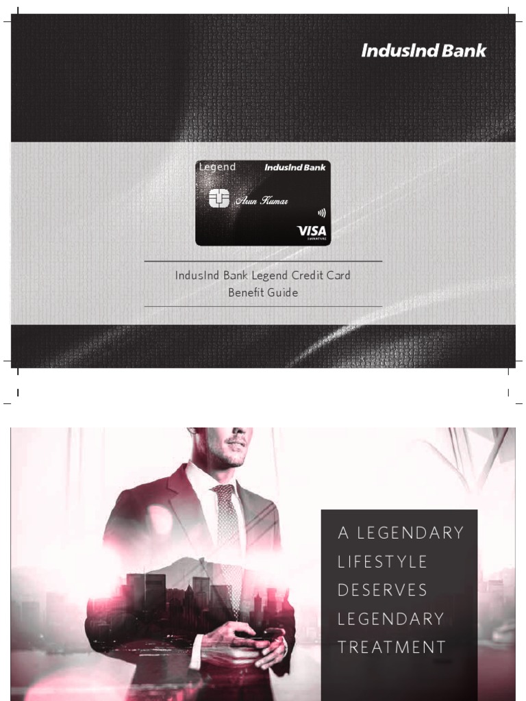 Indusind Bank Legend Credit Card Benefit Guide | PDF | Credit Card ...