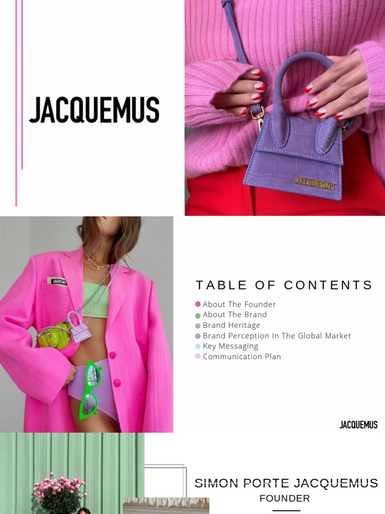 Jacque Mus | PDF | Brand | Fashion