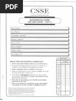 11 Plus GL Assessment Maths Question Booklet | PDF