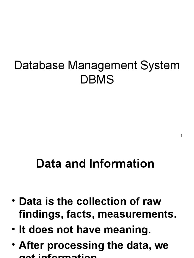 Database Management System | PDF | Databases | Relational Database