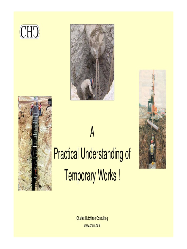 Understanding Temporary Works Safety | PDF | Occupational Safety And ...