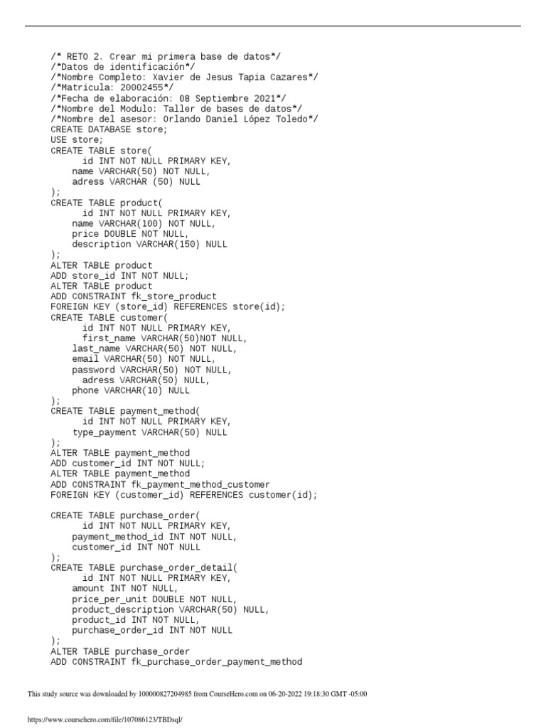 TBD SQL | PDF | Ignorance | Information Science