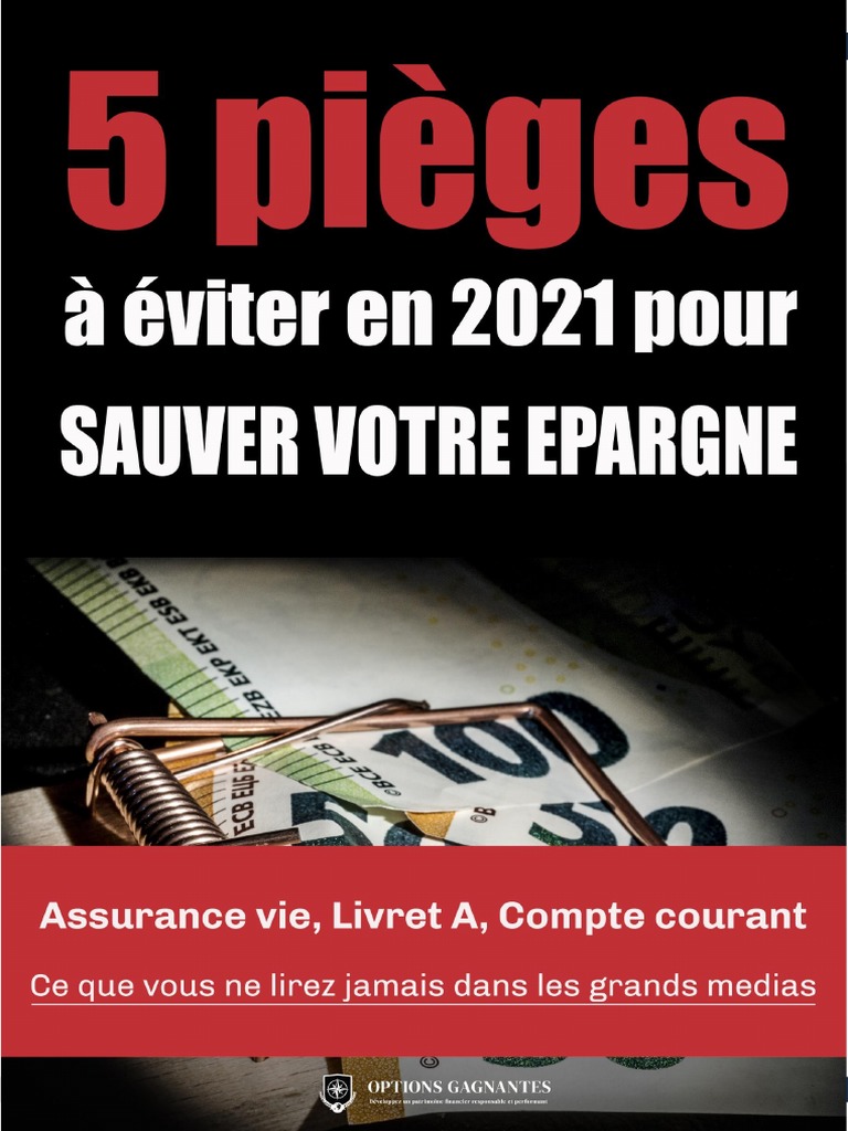 5 Piges Pour Votre Pargne Viter en 2021 | PDF | Banques | Assurance