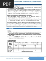RHZE Dosage Guidelines for Adults | PDF | Clinical Medicine | Drugs