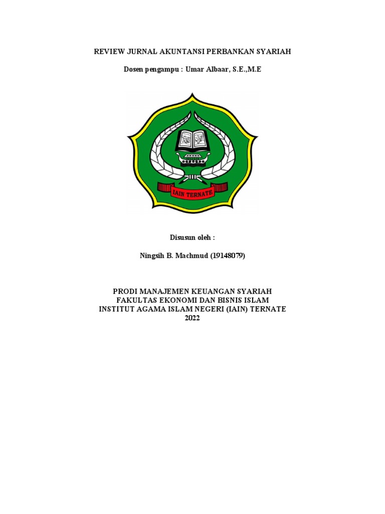 Review Jurnal Akuntansi Perbankan Syariah | PDF