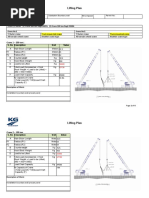 Lifting Plan | PDF | Crane (Machine) | Mechanical Engineering