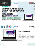 Modul Pelatihan Canva For Education | PDF