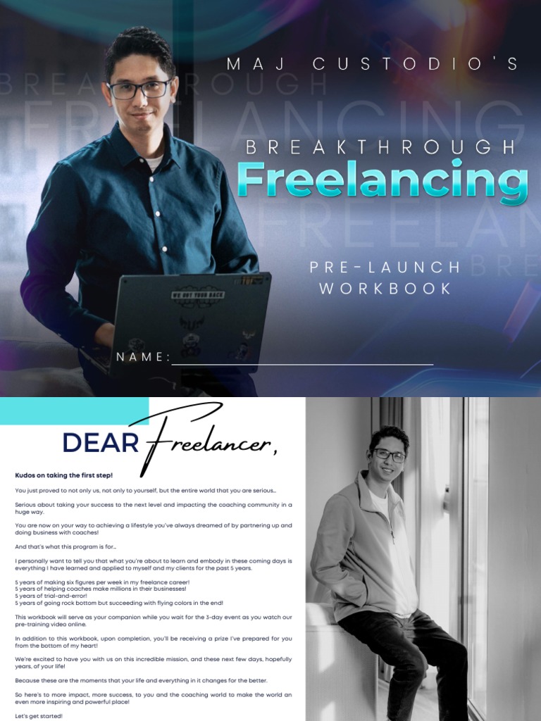 Breakthrough Freelancing Pre-Launch Workbook | PDF | Facebook | Public Sphere
