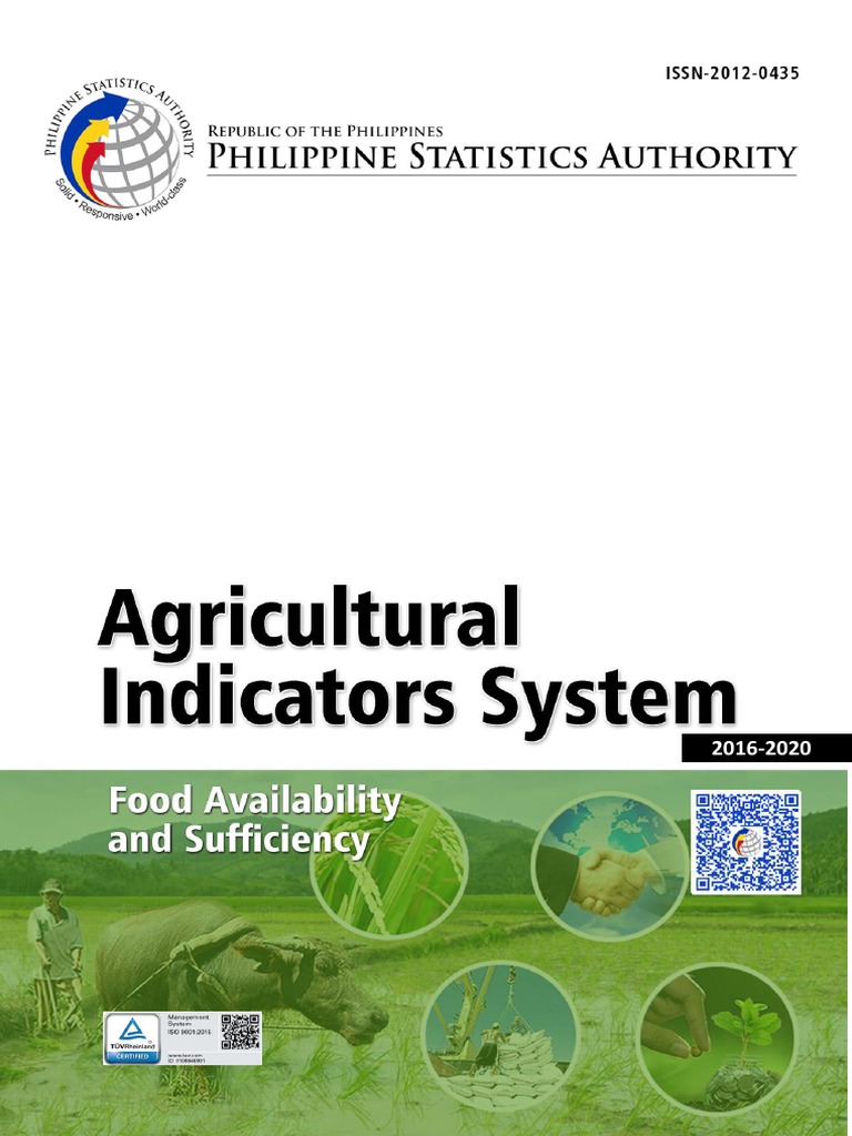 PSA Agricultural Indicators System - Food Availability and Sufficiency ...