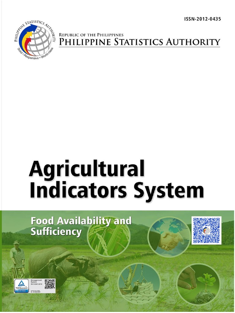 PSA Agricultural Indicators System - Food Availability and Sufficiency ...