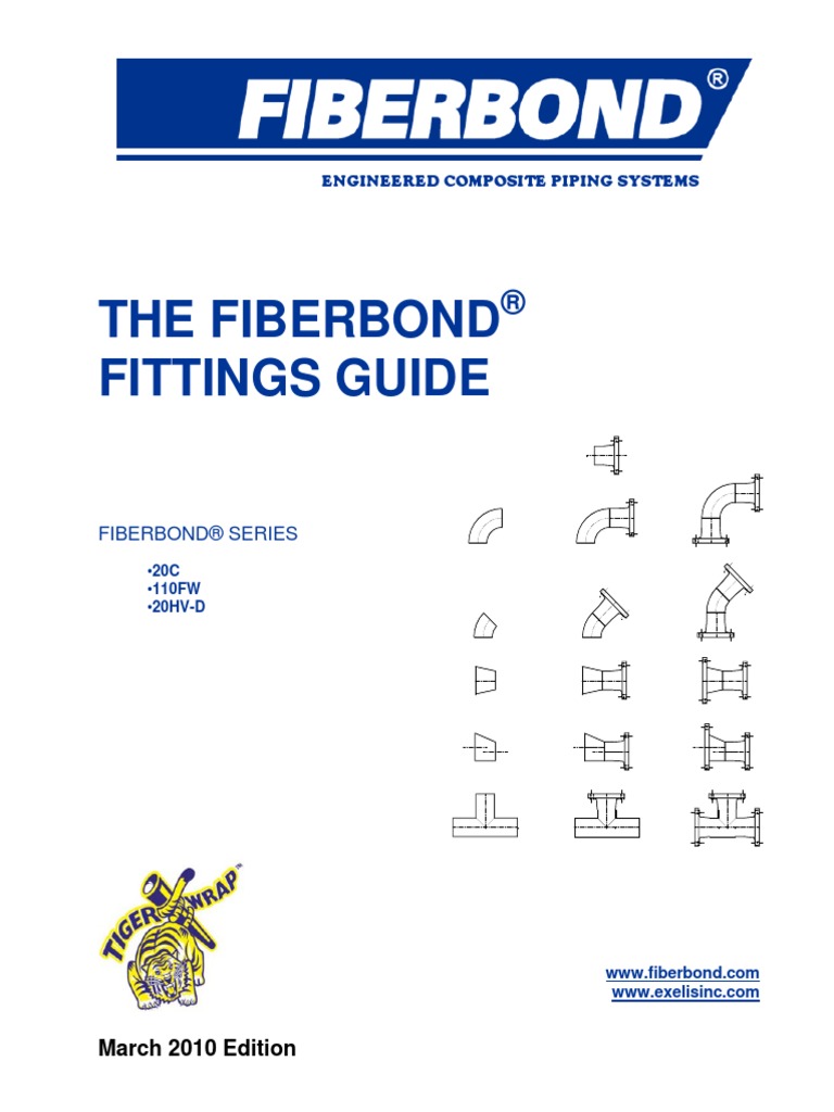 The Fiberbond Fittings Guide | PDF | Pipe (Fluid Conveyance) | Materials