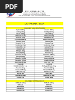 Daftar Obat Lasa dan Contohnya | PDF | World Health Organization ...