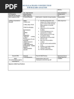 Risk Assessment For Concrete Works | PDF | Personal Protective ...