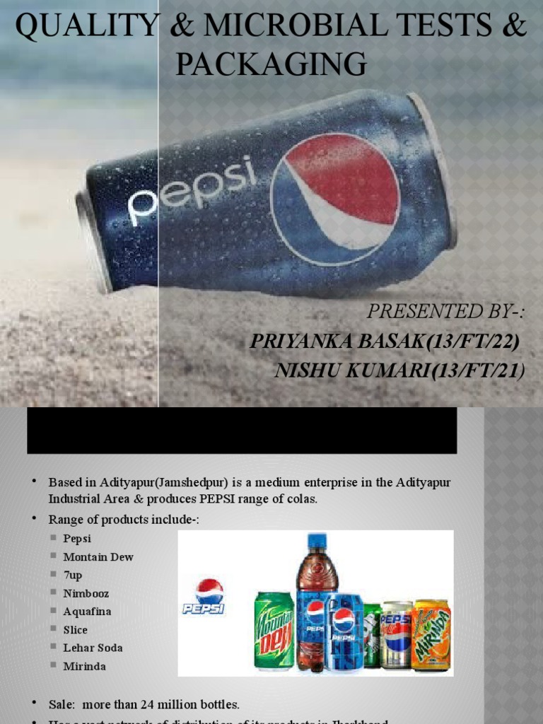 Quality Control in Soft Drink Production | PDF | Water | Soft Drink