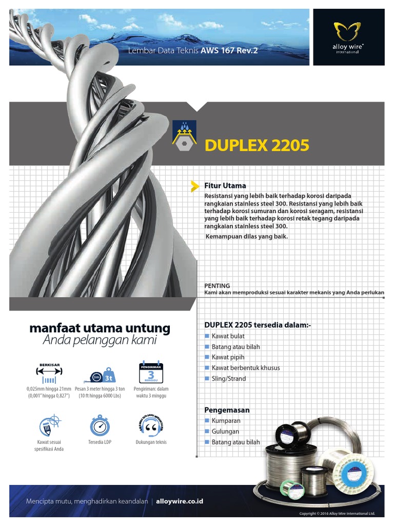 AW Tech Datasheet DUPLEX Indo Rev 2 | PDF
