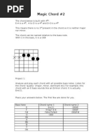 Music Theory 101 | PDF | Chord (Music) | Musical Techniques