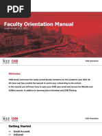UOB Course Schedule | PDF