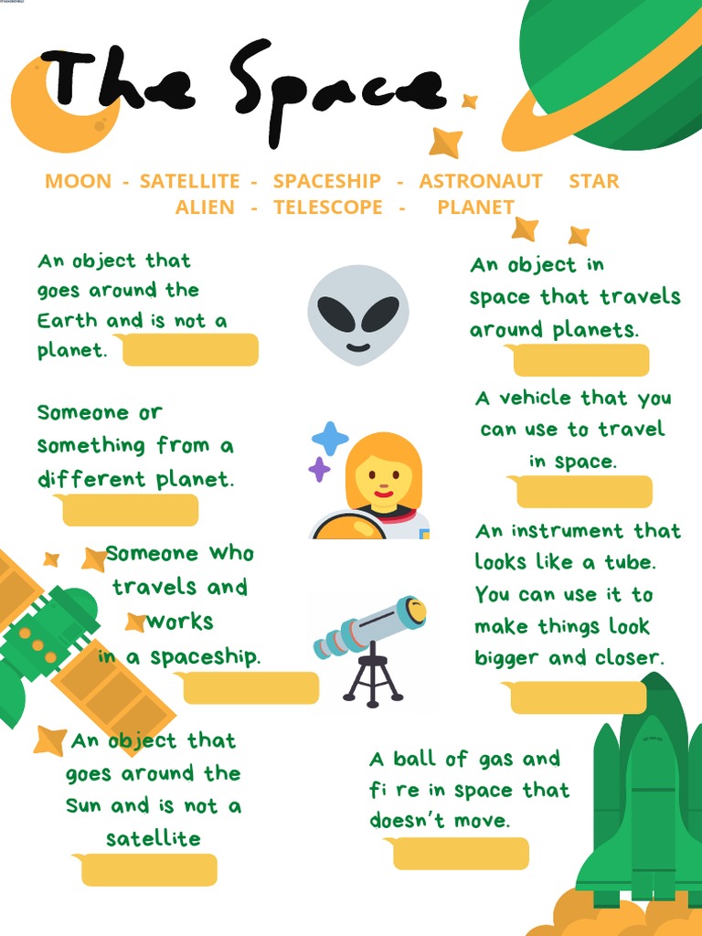 An Object in Space That Travels Around Planets | PDF