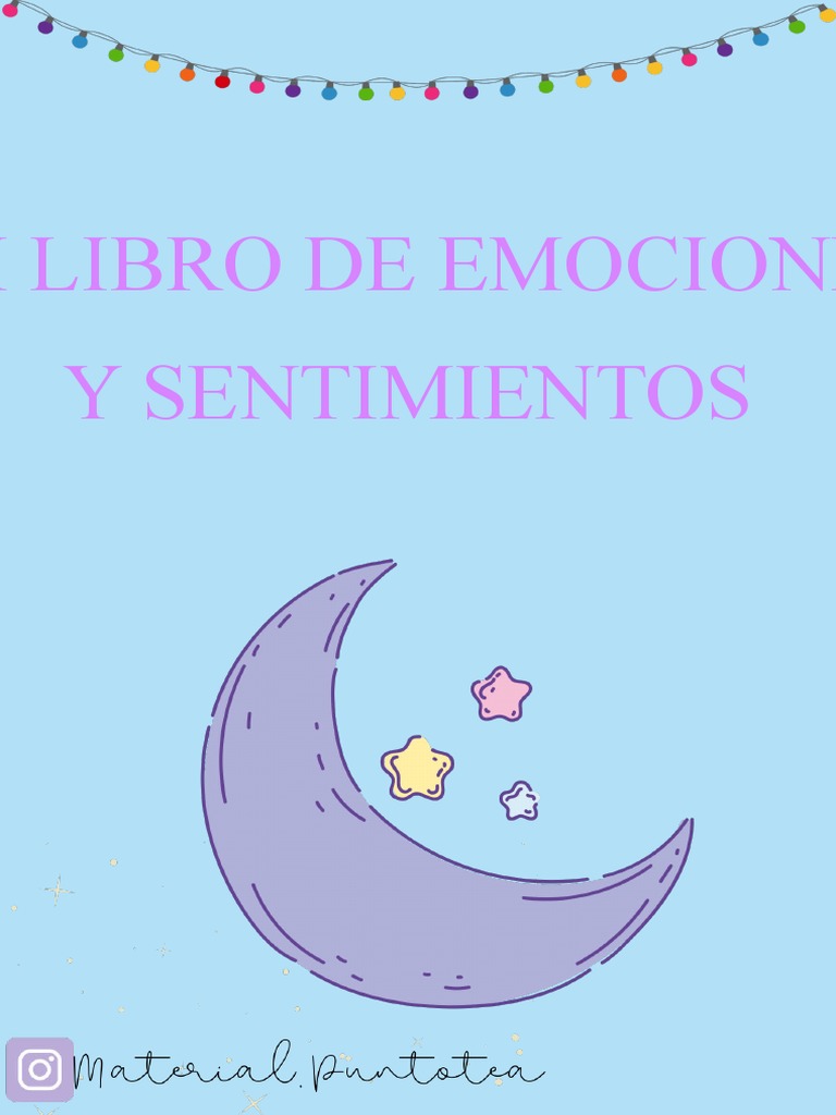 Mi Libro de Emociones y Sentimientos | PDF | Las emociones | Sicología