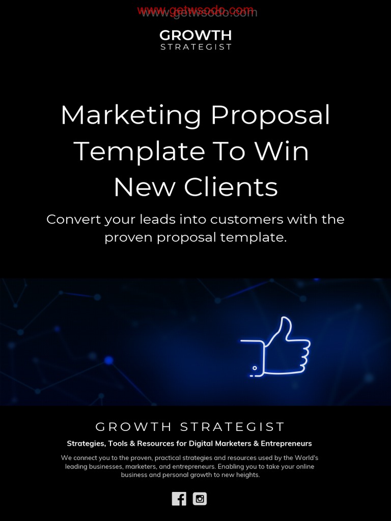 Marketing Proposal Template | Descargar gratis PDF | Marketing ...