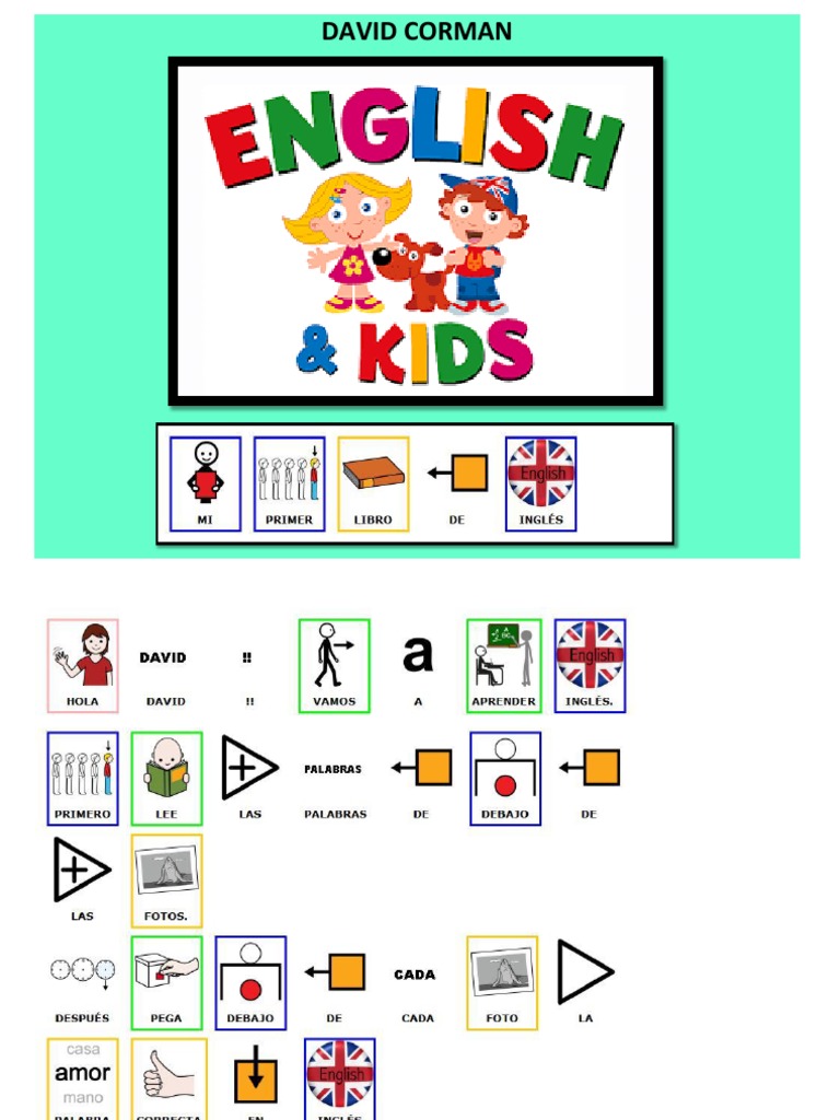 MI PRIMER LIBRO DE INGLES Vocabulario | PDF | Salad | Hamburgers