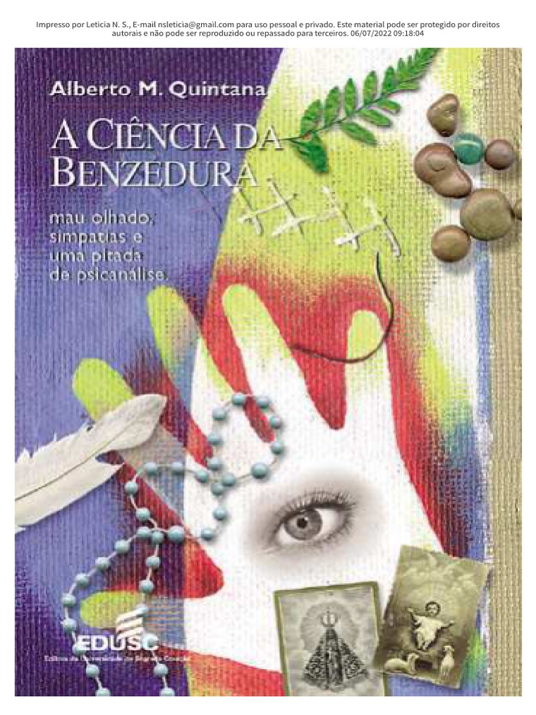 A Ciencia Da Benzedura - 1 | PDF | Interdisciplinaridade | Ciências da ...