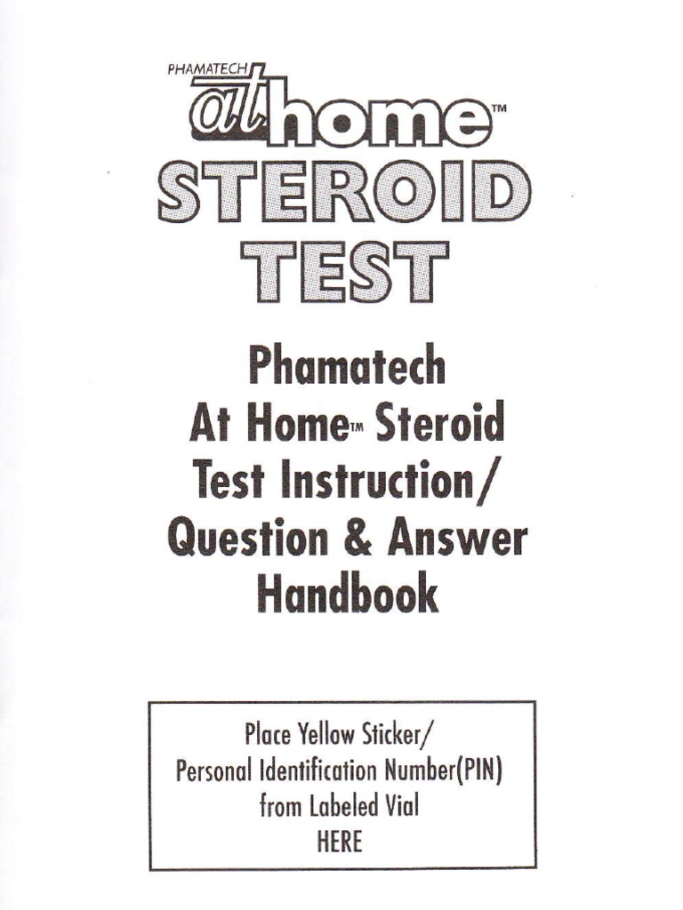 At Home Steroid Testing Guide | PDF | Testosterone | Reproductive System