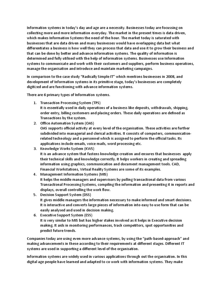 ISM | PDF | Information System | Information