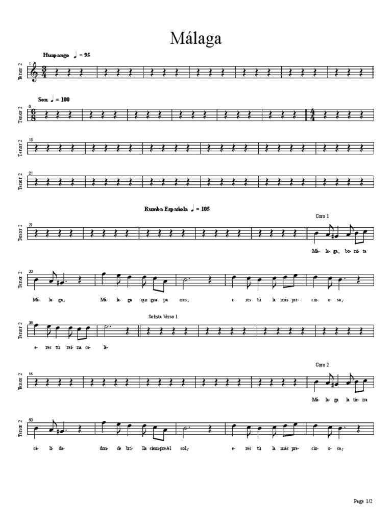 Tenor 2 Malaga | PDF