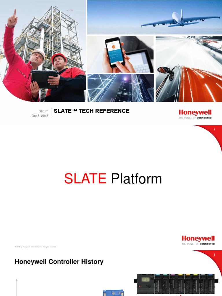 SLATE Platform | PDF | Programmable Logic Controller | World Wide Web