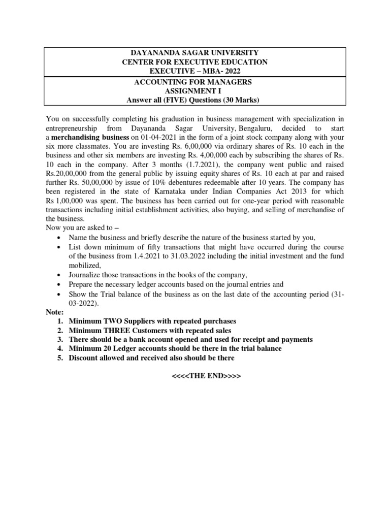 AM Assignment 1 | PDF | Finance & Money Management