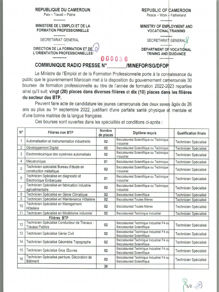 Bourse Maroc 2022 | PDF