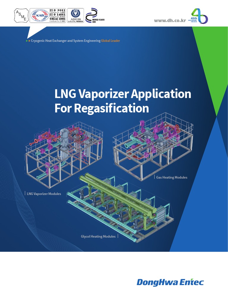 Donghwa Regasification System | PDF | Liquefied Natural Gas | Pump