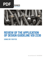 VDI 2230: Bolted Joint Calculation Guide | PDF