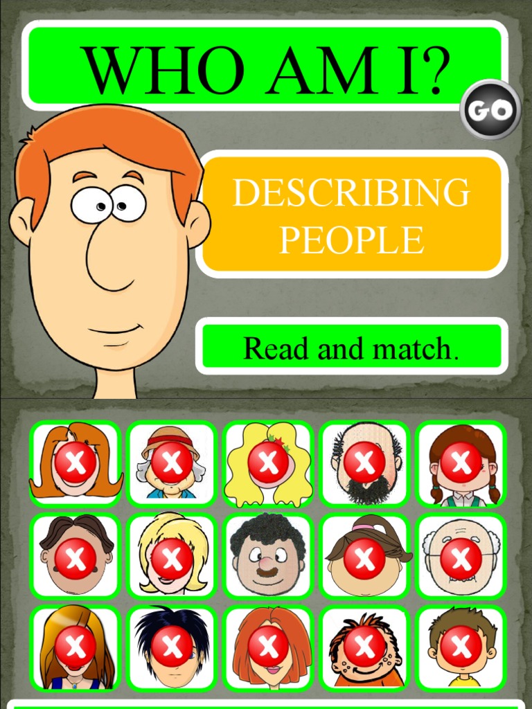 Game Describing People | PDF
