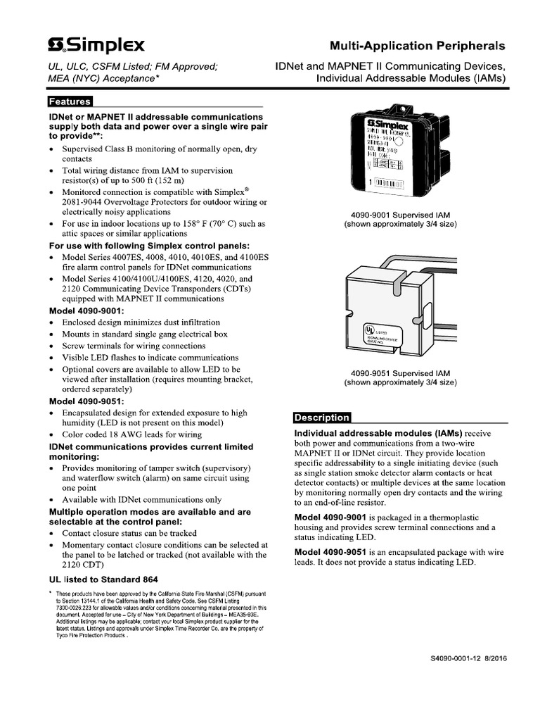 4090-9001 - Módulo Monitor | PDF