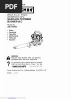 Ryobi RG-2700 GENERATOR PL | PDF | Screw | Valve