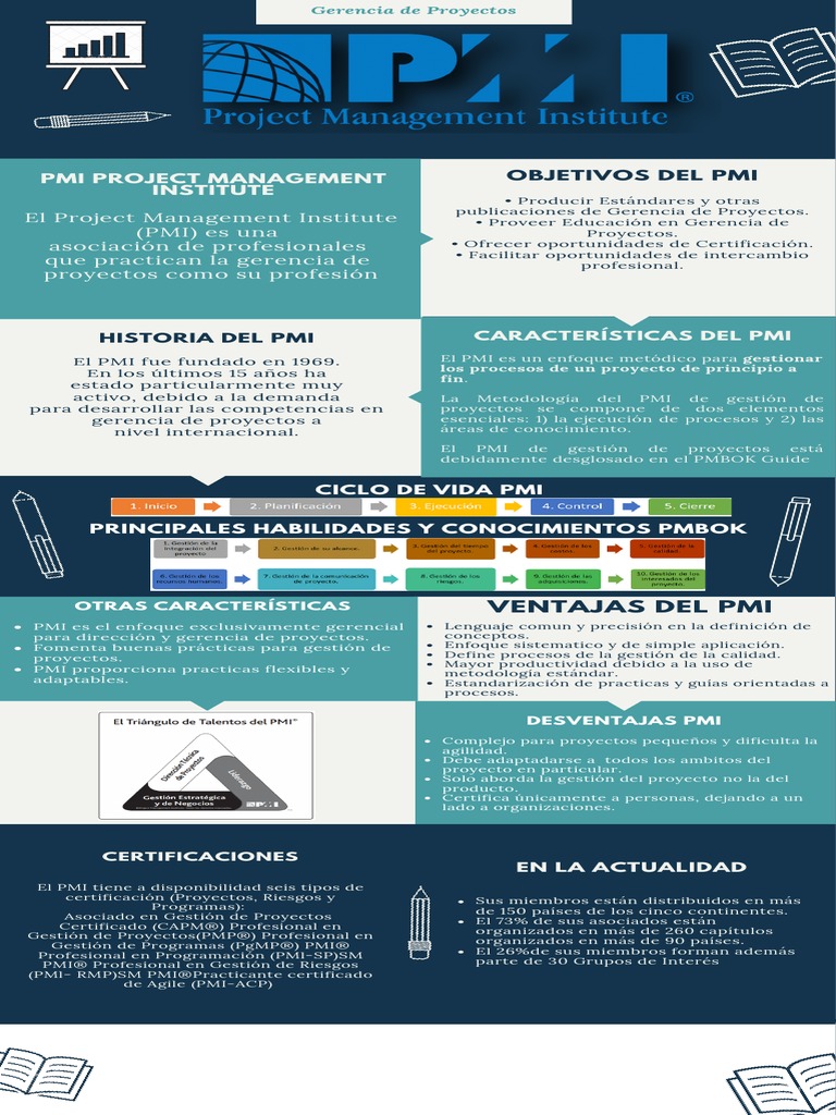 Infografia Pmi | PDF | Gestión de proyectos | Business