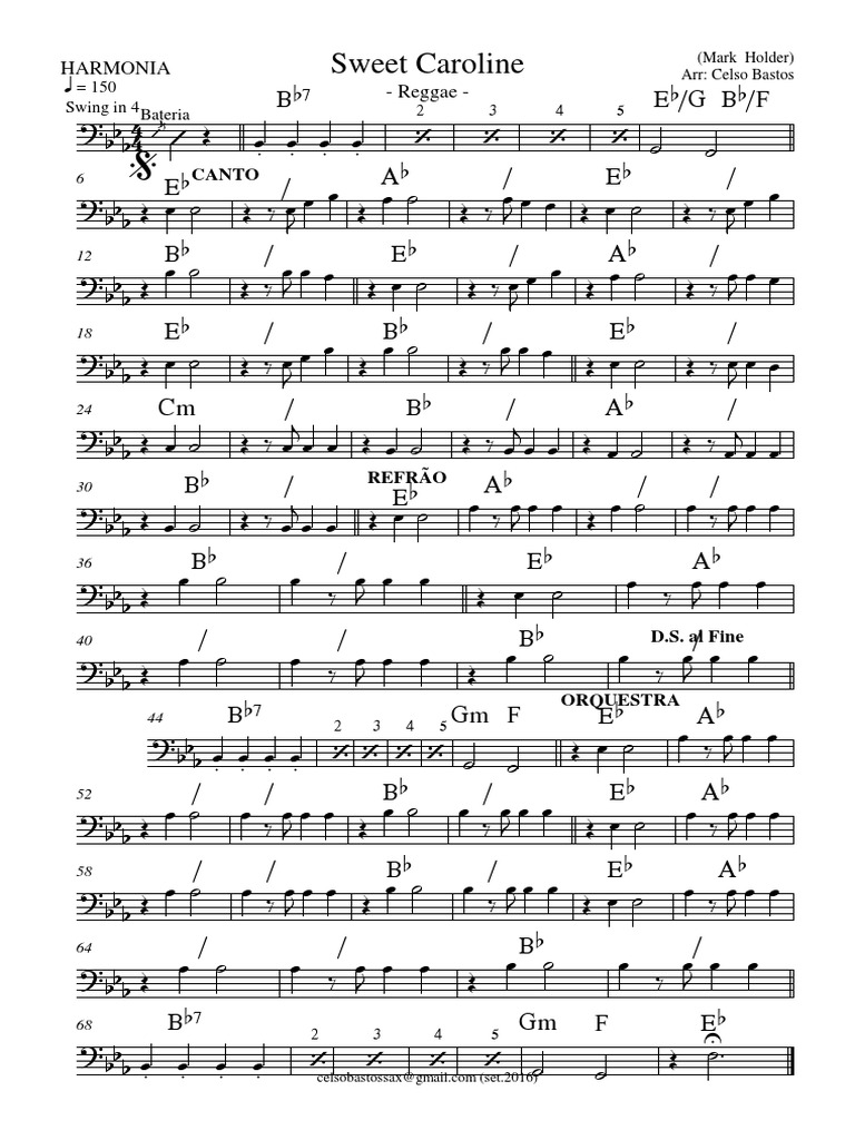 Sweet Caroline 06 HARMONIA-1 | PDF