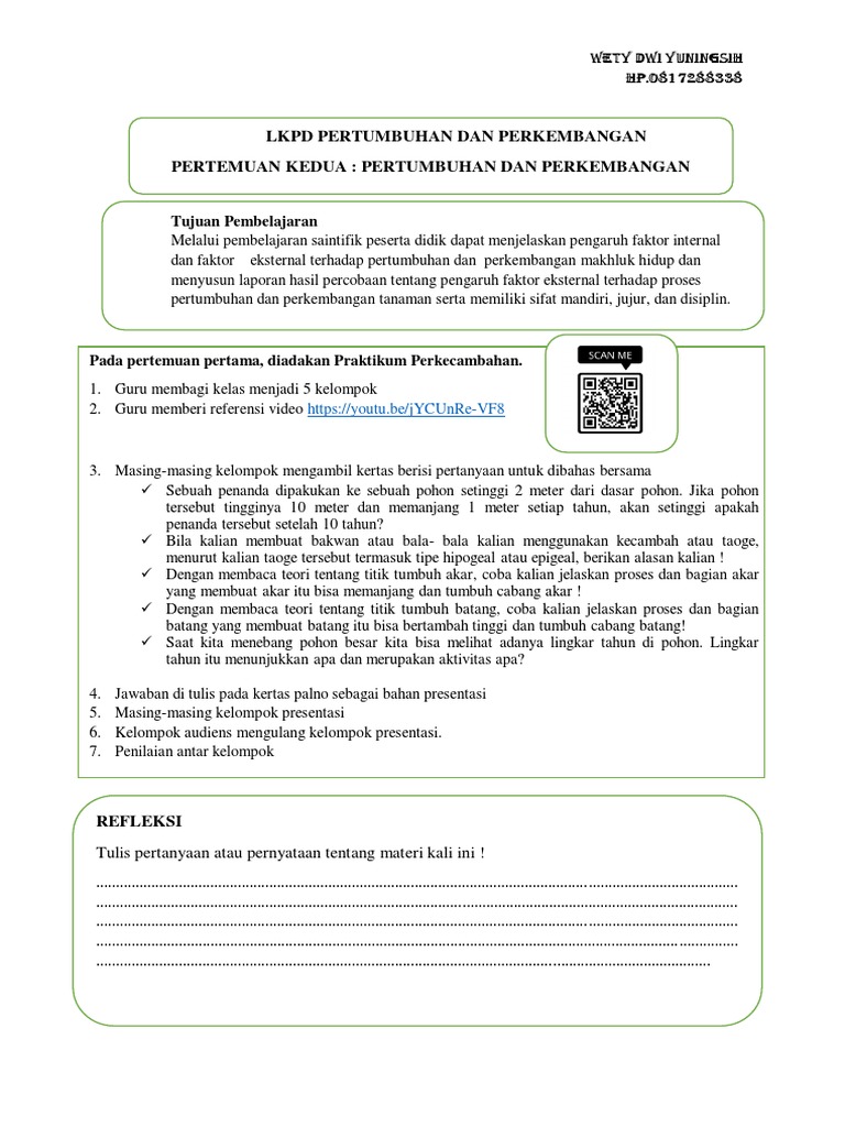 LKPD PPT Kedua 2022 | PDF