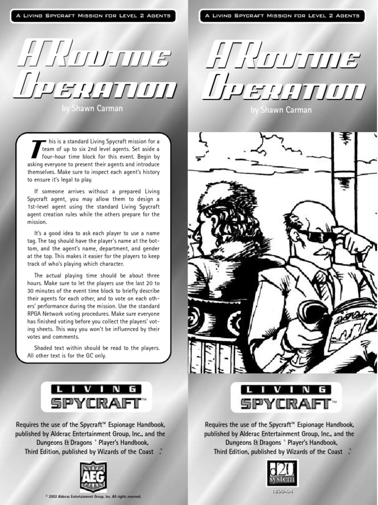 A Routine Operation | PDF | Surveillance | Espionage