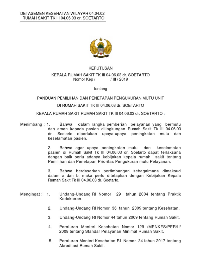 Pengukuran Mutu Unit | PDF